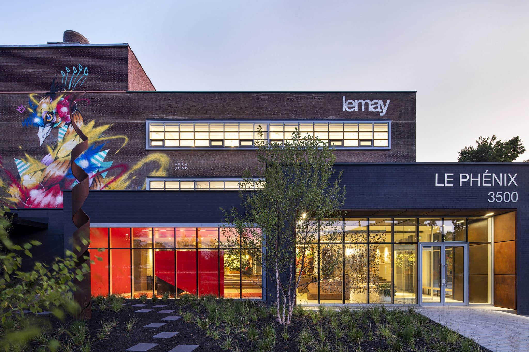 Lemay's Phenix wins international award for biophilic design | Lemay ...