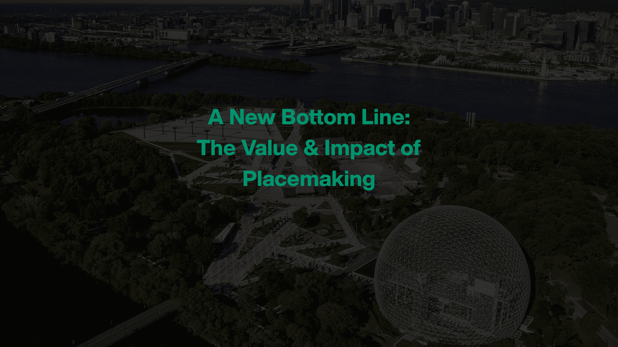 The impacts of placemaking : a discussion on the results of a ...