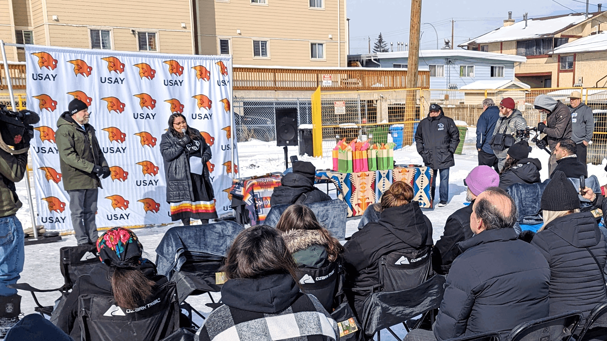 Groundbreaking for the USAY Youth Centre, and the beginnings of a ...